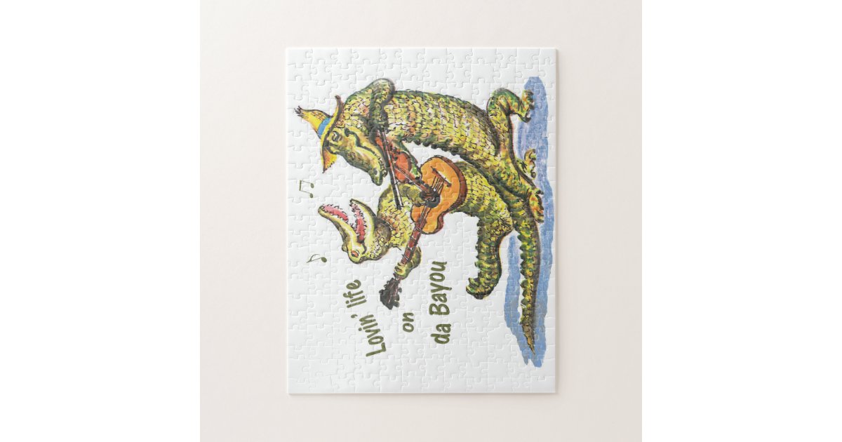 On da Bayou Jigsaw Puzzle | Zazzle
