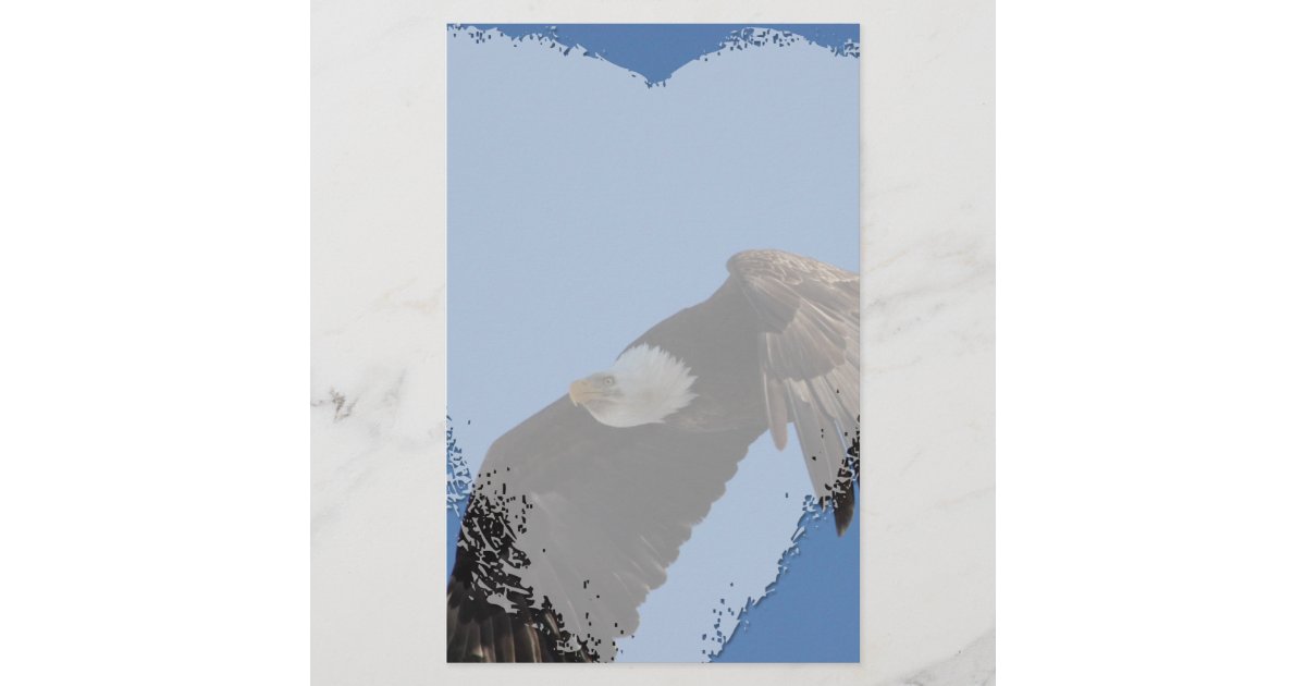 On Eagle Wings Stationery | Zazzle