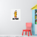 On Point Funny Pencil Pun Poster | Zazzle