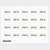 On The Farm Classic Round Sticker | Zazzle