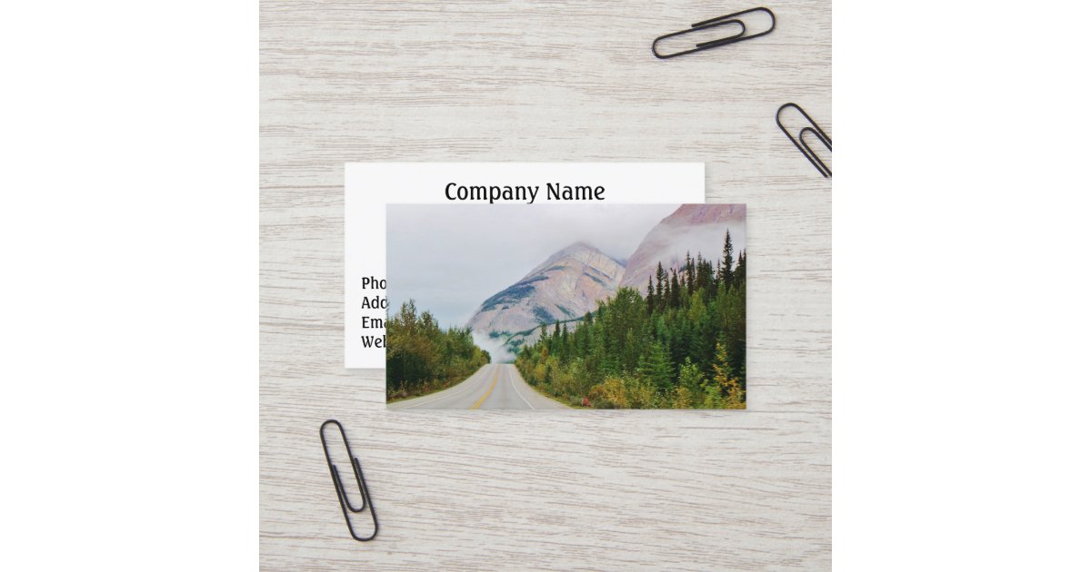 On the Road Business Card | Zazzle