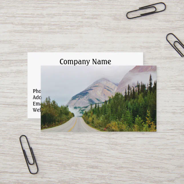 On the Road Business Card | Zazzle