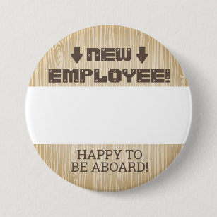 Employee Recognition Buttons & Pins - No Minimum Quantity | Zazzle