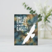 once an eagle always an eagle postcard | Zazzle