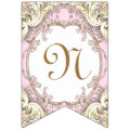 Once Upon A Time Birthday Bunting Flags | Zazzle