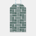 Once Upon a Time Green Castle Pastel Baby Shower Gift Tags | Zazzle