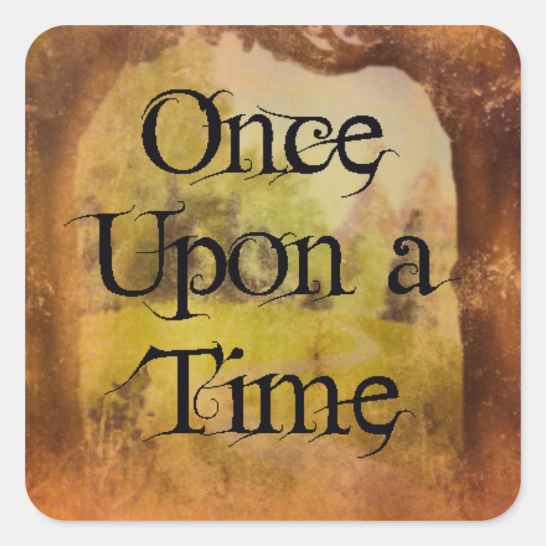 ONCE UPON A TIME Stickers | Zazzle