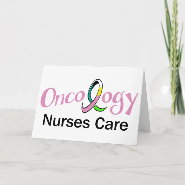 Oncology Nurse Card | Zazzle