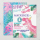 One-A-Saurus Pink Dinosaur 1st Birthday Girl Invitation | Zazzle