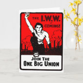 One Big Union - Card | Zazzle
