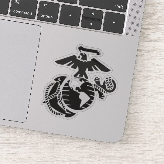 One-Color EGA - Black Sticker | Zazzle.com