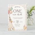 One Cute Chick Birthday This Chick is One Invitation | Zazzle