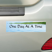One Day At A Time Bumper Sticker | Zazzle