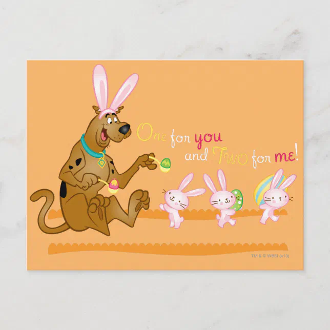 One For You Two For Me Postcard | Zazzle