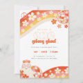 One Groovy Ghoul | Retro Spooky Girls 1st Birthday Invitation | Zazzle