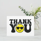 One Happy Dude Birthday Flat Photo Thank You Card | Zazzle
