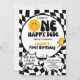One Happy Dude Boy 1st Birthday Party Invitation | Zazzle
