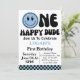 One Happy Dude Boy First Birthday Invitation | Zazzle
