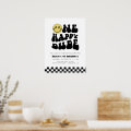 One Happy Dude | Boys Happy Face Welcome Poster | Zazzle