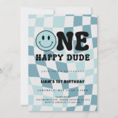 One happy Dude Invitation | Zazzle