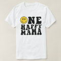 One Happy Mama Matching Birthday Tee for Mom | Zazzle