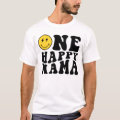 One Happy Mama Matching Birthday Tee for Mom | Zazzle