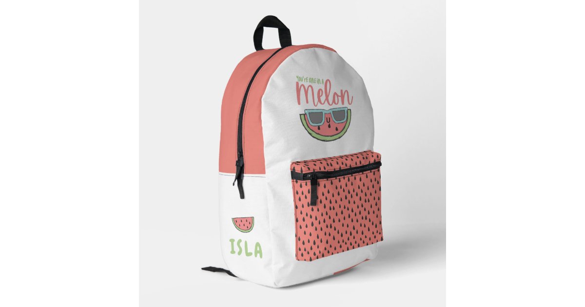 One In A Melon Backpack | Zazzle
