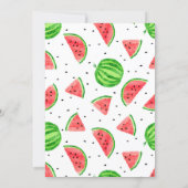 One In a Melon Drive By Birthday Invitation - Red | Zazzle