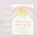 One in the Sun Sunshine Birthday Invitation | Zazzle