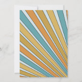 One In The Sun Sunshine Muted Rainbow 1st Birthday Invitation | Zazzle