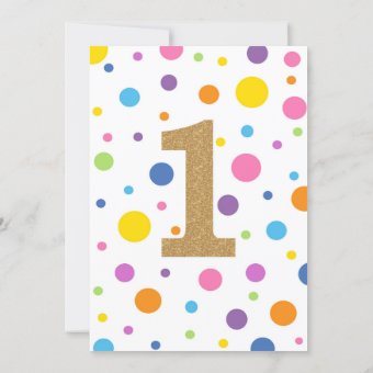 One is Fun Birthday Invitation Girl 1st Birthday | Zazzle