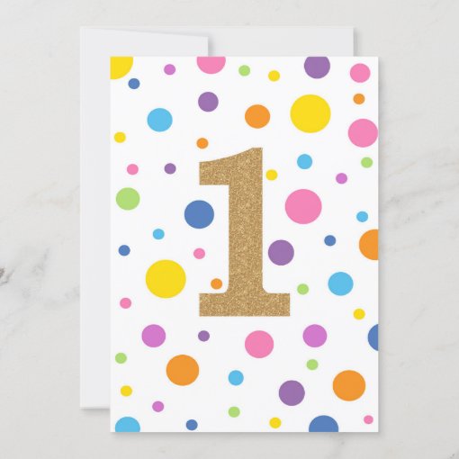One is Fun Birthday Invitation Girl 1st Birthday | Zazzle