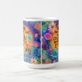 One Kind Word Fun Floral Coffee Mug | Zazzle