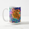 One Kind Word Fun Floral Coffee Mug | Zazzle