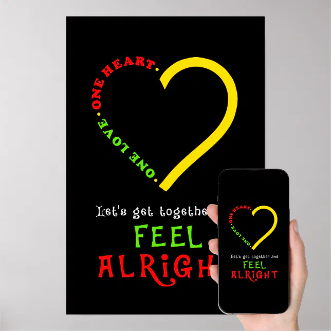 One Love Poster | Zazzle