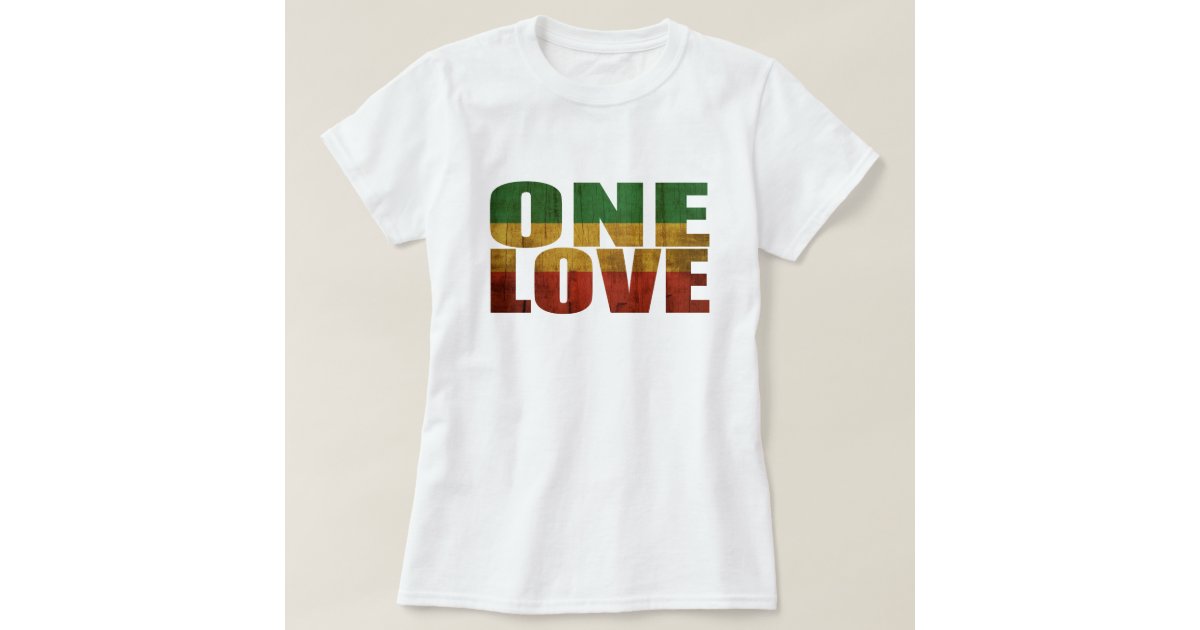 ONE LOVE T-Shirt | Zazzle