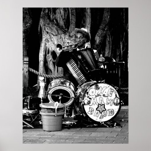 One Man Band Poster | Zazzle