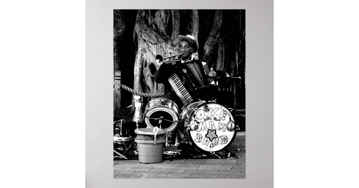One Man Band Poster | Zazzle