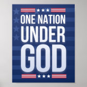 One Nation Under God Poster | Zazzle