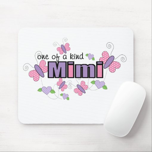 One Of A Kind Mimi Mouse Pad | Zazzle