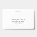 One Photo Horizontal Style Logo Employee Name Badge | Zazzle