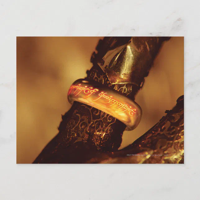 ONE RING TO RULE THEM ALL™ POSTCARD | Zazzle
