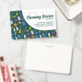 one side Green Modern House Cleaning Service Badge | Zazzle