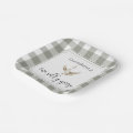 ONE Silly Goose Cute Kid's 1st Birthday Party Paper Plates | Zazzle