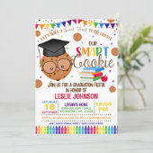 One Smart Cookie Graduation Invitation | Zazzle