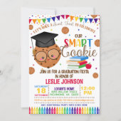 One Smart Cookie Graduation Invitation | Zazzle
