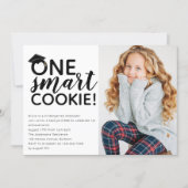 One Smart Cookie Photo Kindergarten Graduate Invitation | Zazzle