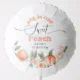 One sweet peach watercolor 1st birthday balloon | Zazzle