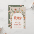 One Wild Year Birthday Invitation | Zazzle