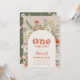 One Wild Year Birthday Invitation | Zazzle